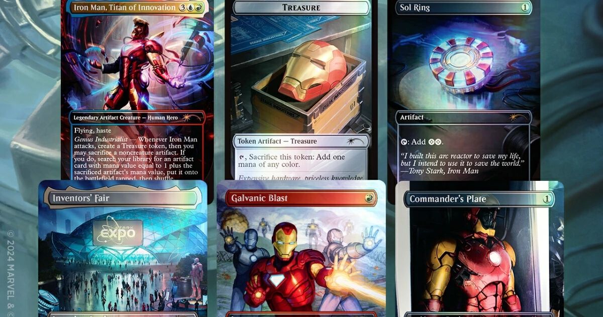 『MTG×Marvel』限定コラボカードSecret Lair“Marvel Superdrop”が予約開始。アイアンマン、キャプテン・アメリカ、ブラックパンサー、ストーム、ウルヴァリンが集結 ...