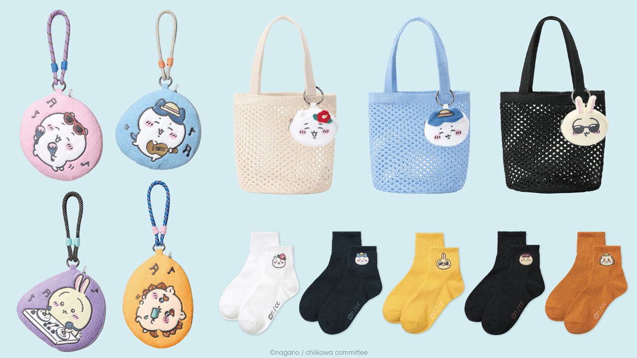 【ちいかわ×GU】夏休みがテーマのコラボアイテム第4弾が明日5/23（金）より全国のジーユーに登場。オンライン販売は同日7：15から - 電撃オンライン