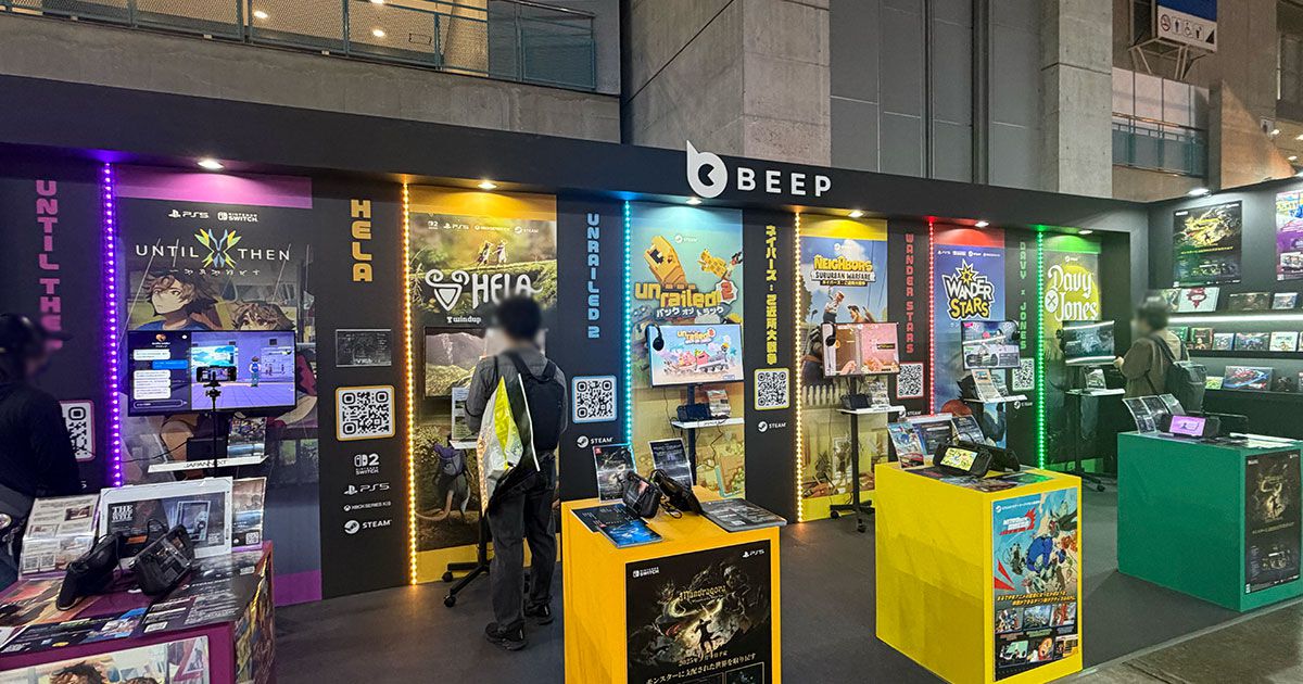 『DAVY x JONES』や『Hela』を一足早く体験できるし、試遊した先着20名には福袋も！ ビープジャパンブースレポート【TGS2025 ...