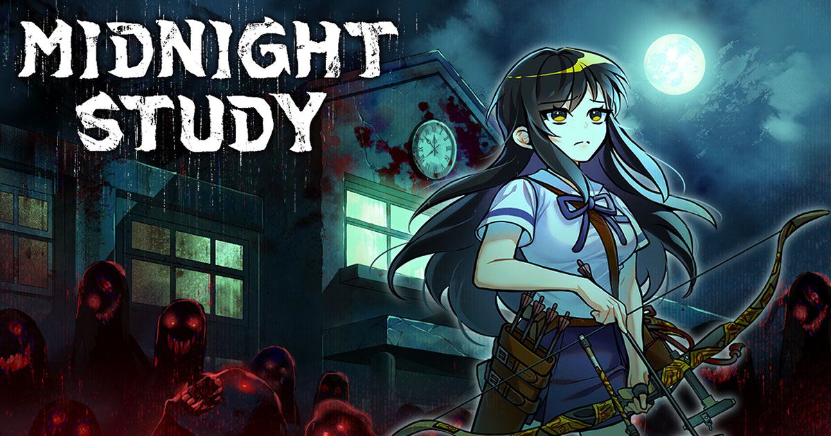 怨霊に支配された学校で女の子が奮闘するローグライク・デッキ構築型ゲーム『Midnight Study』早期アクセス版が11月14日より配信 - 電撃オンライン
