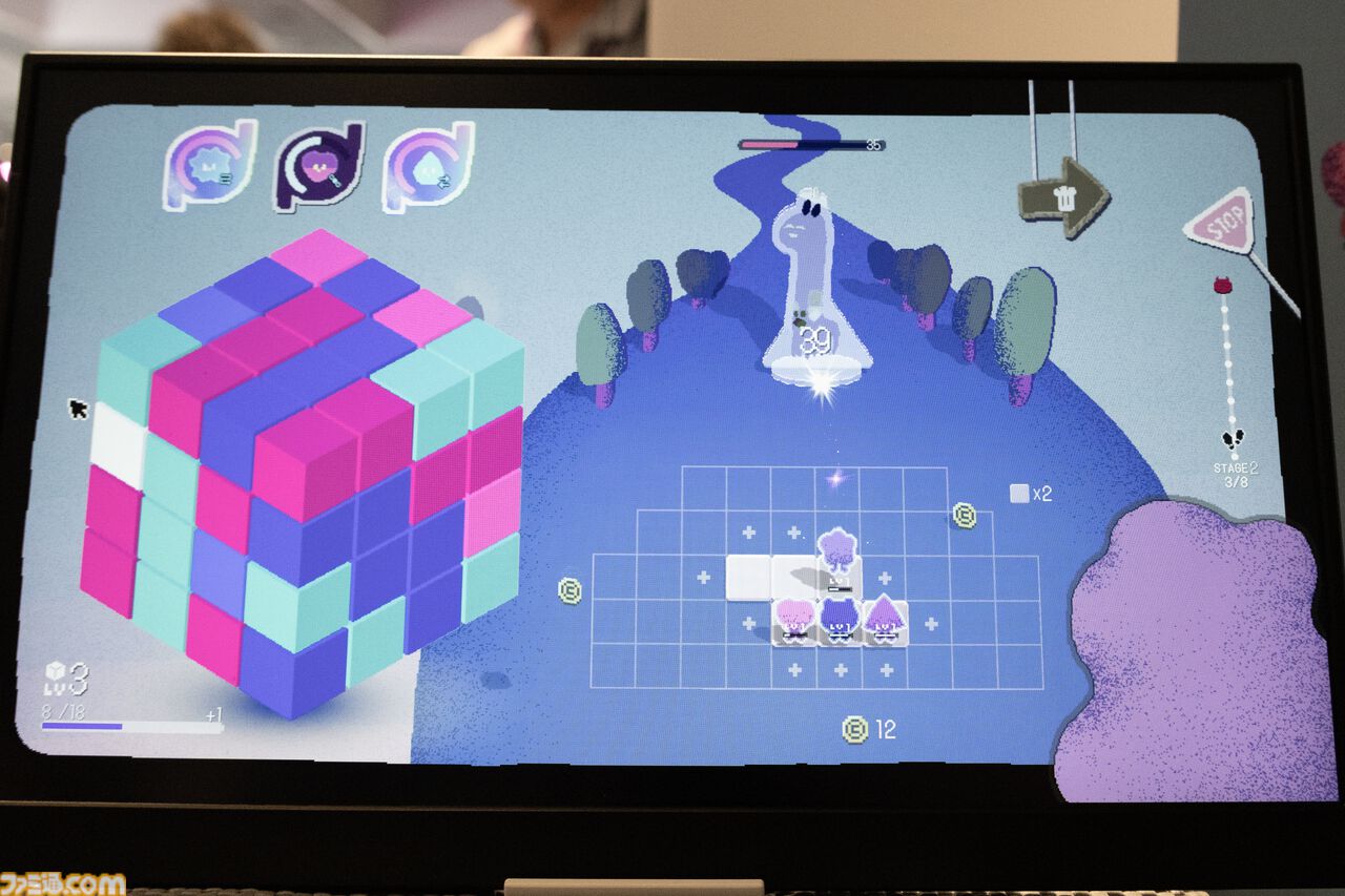 画像ページ (2/10) 『CUBEN ―キューブン―』は無心で遊べるローグライトパズル。夢中になれるカジュアルなパズルやアイテム管理要素も楽しい1作【BitSummit Drift ...