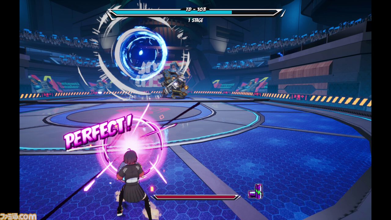 画像ページ (12/14) 『BAKUDO』ハイテンポに展開するSFテクニカルドッジボール！ 爽快でヒリつくタイマン勝負が楽しめる新作アクションを先行プレイ【BitSummit the ...