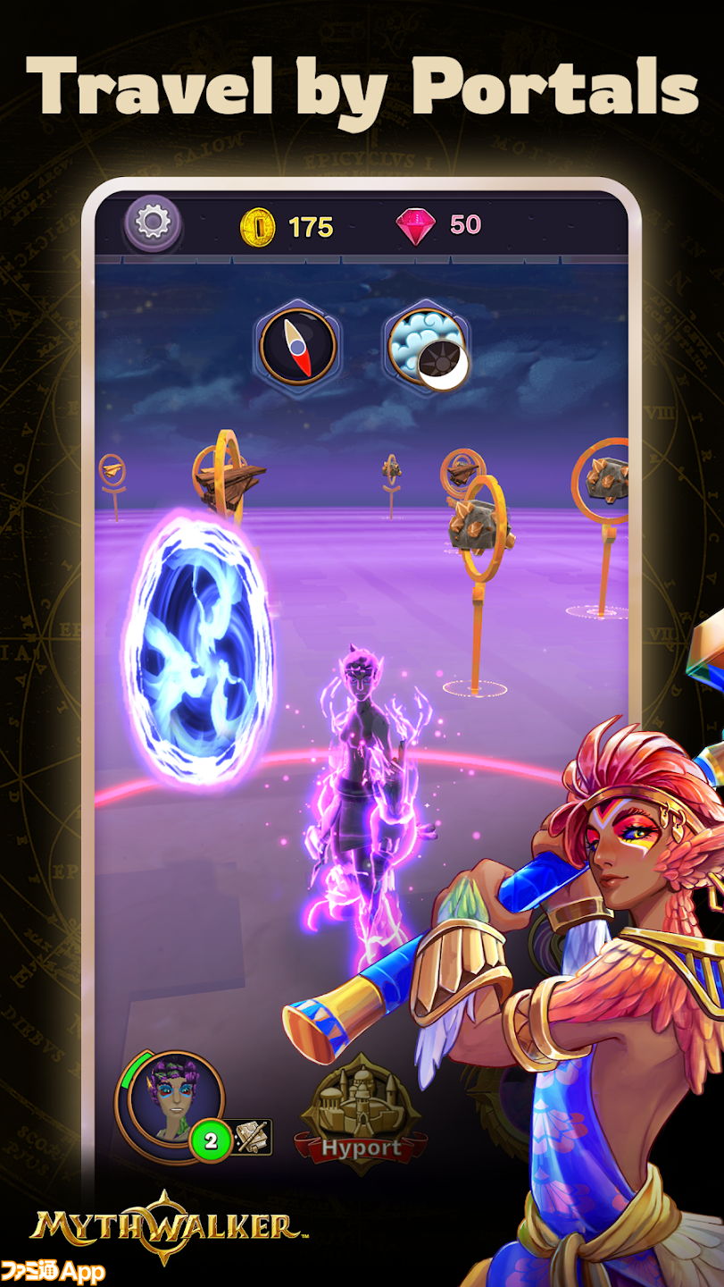 画像ページ (9/9) 【配信開始】あなたの街が幻想的なファンタジーの世界に！新作ジオロケーションRPG『MythWalker』 | ファミ通App【スマホゲーム情報サイト】